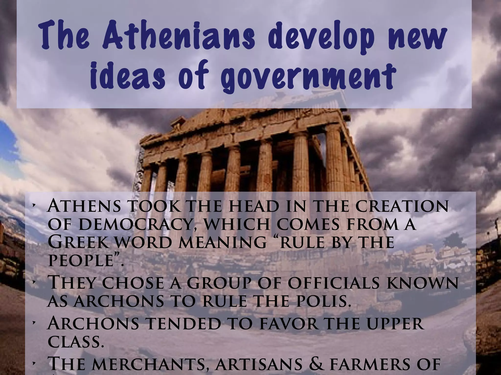 Athens vs Sparta ~ city states general | PPT