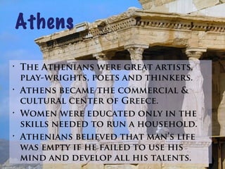 Athens vs Sparta ~ city states general | PPT
