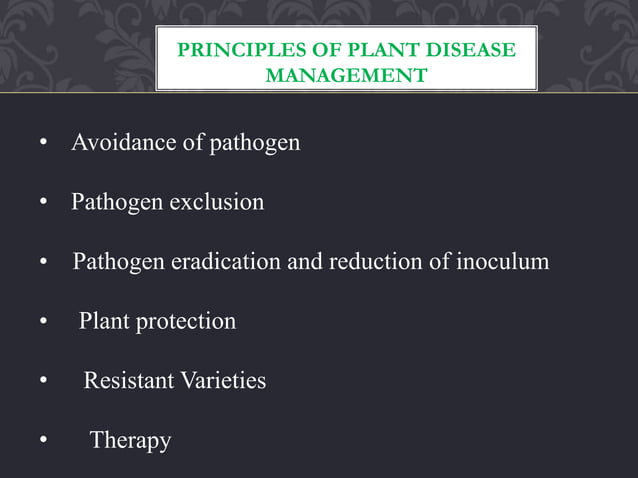 Avs sustainable management of soil borne plant diseases | PPTX