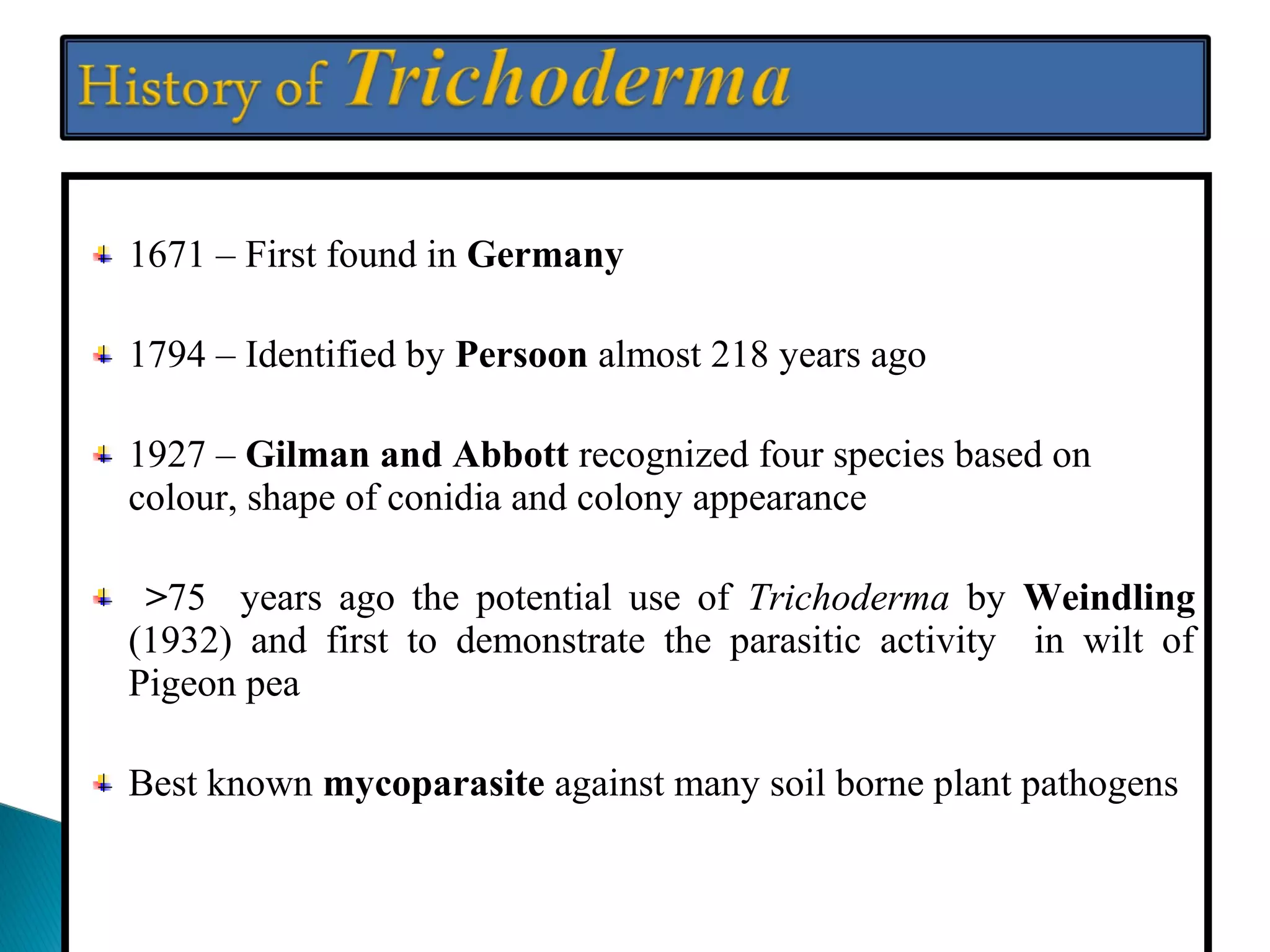 Avs trichodrma as a biocontrol agent | PPT
