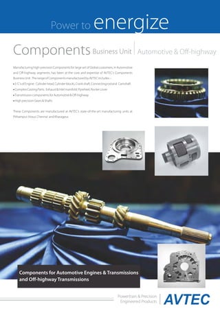 Avtec corporate brochure | PDF