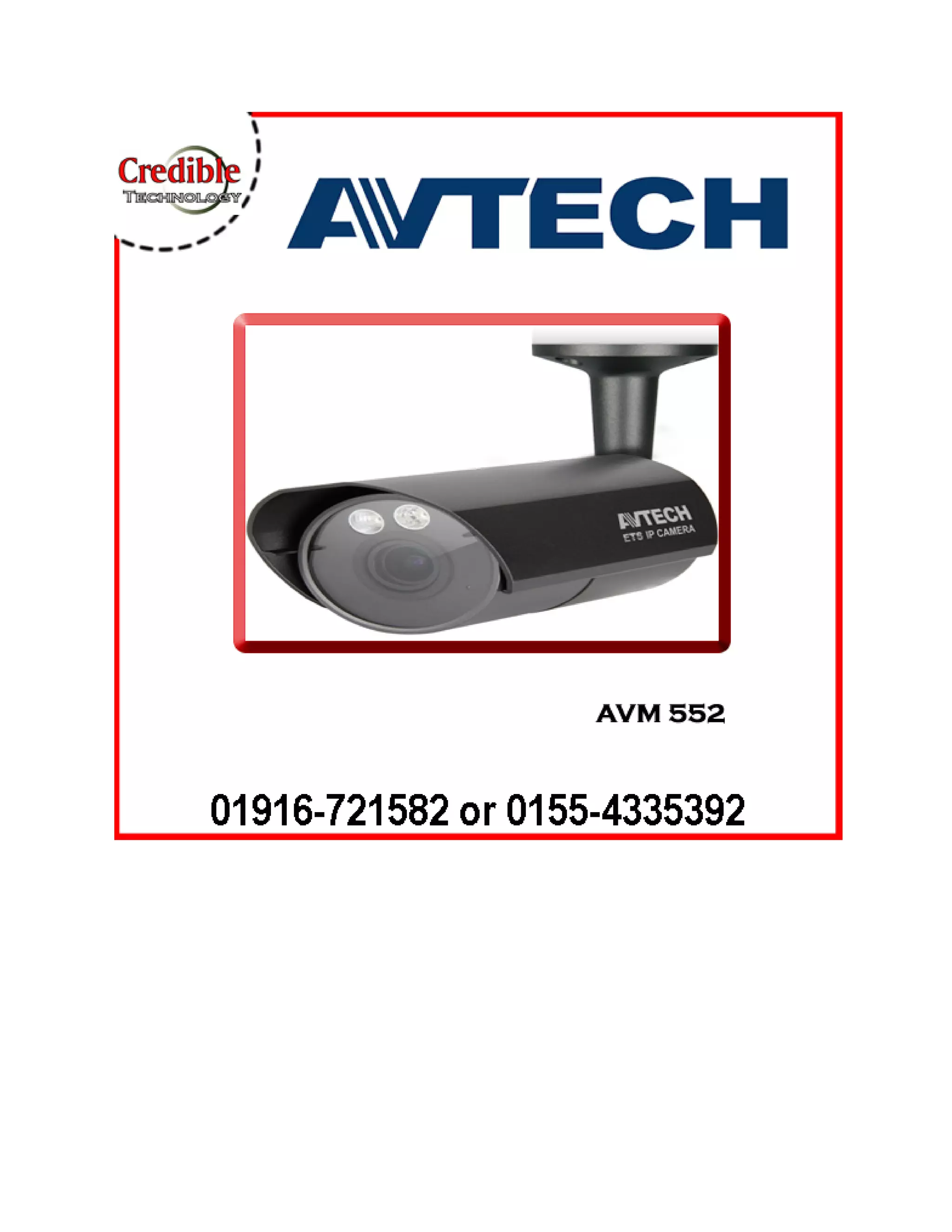 Avtech cctv camera | PDF