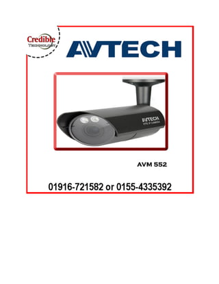 Avtech cctv camera | PDF