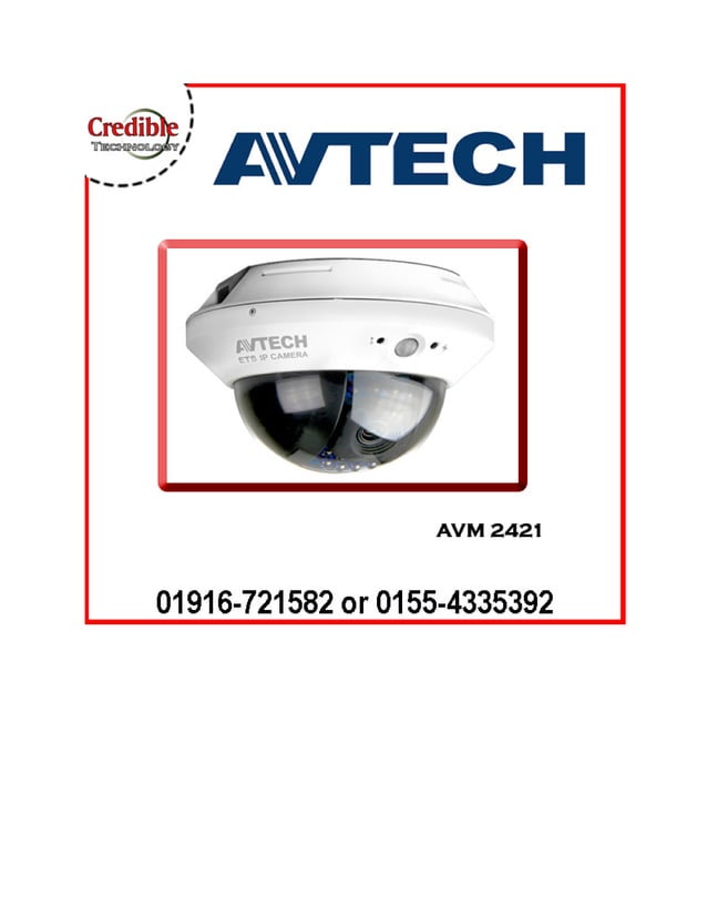 Avtech cctv camera | PDF