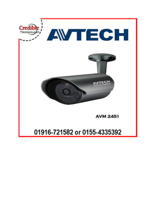 Avtech cctv camera | PDF