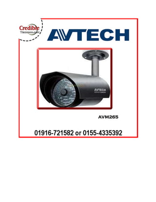 Avtech cctv camera | PDF