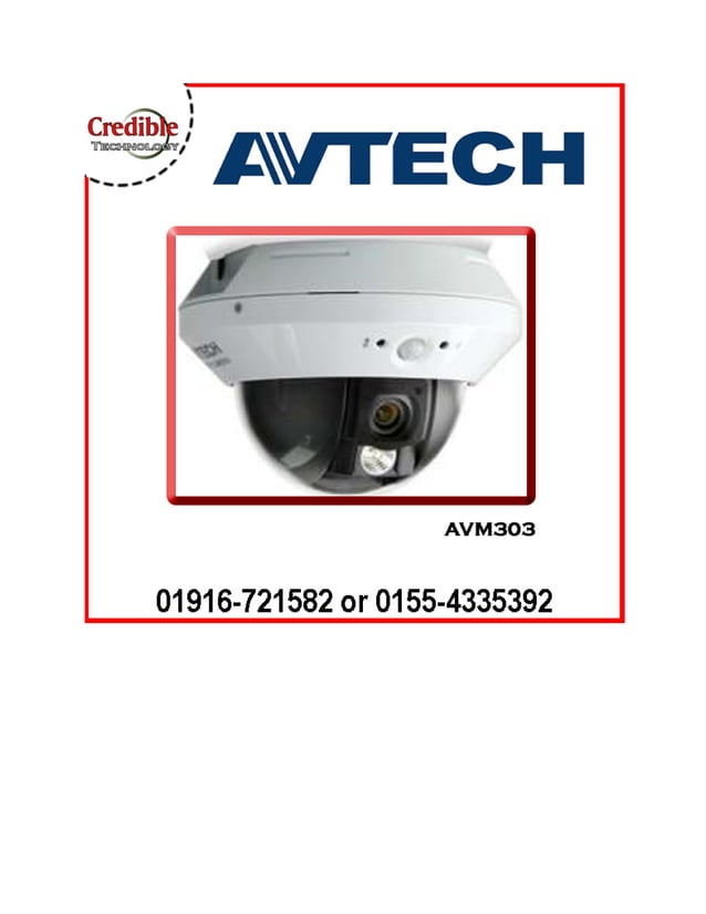 Avtech cctv camera | PDF