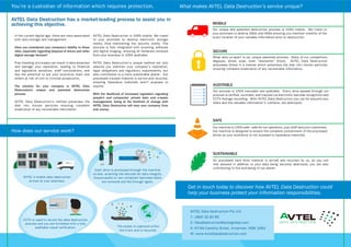 Avtel Data Destruction Brochure | PDF