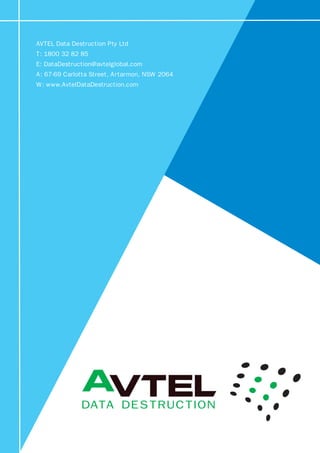 Avtel Data Destruction Brochure | PDF