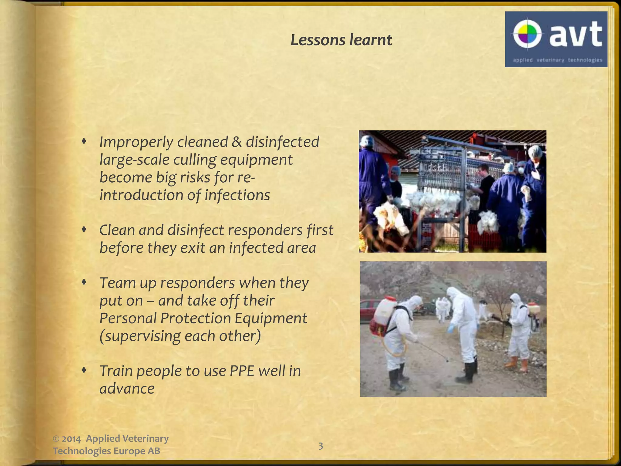 AVT session 3: Occupational Health & Safety | PPTX