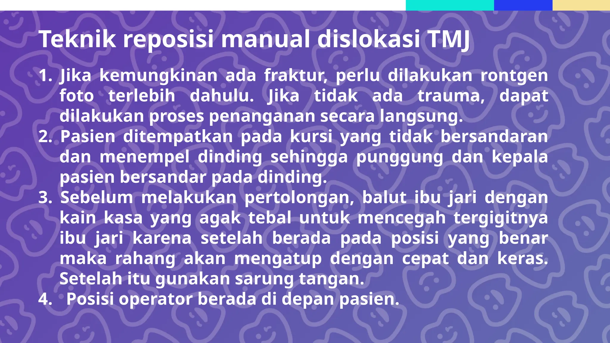 Avulsi dan Dislokasi pada Rongga Mulut dan gigi | PPTX