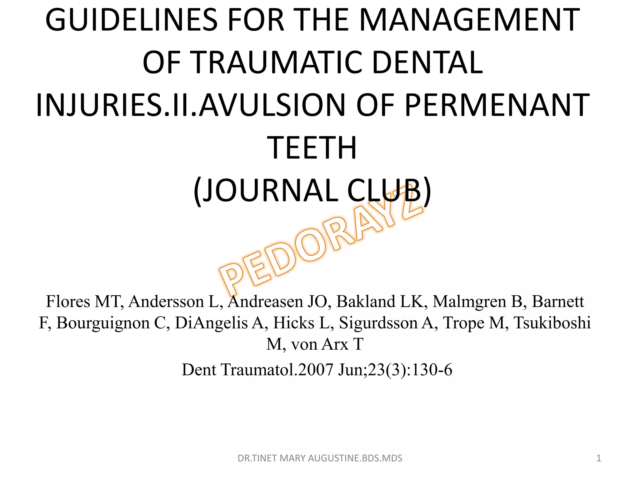 Avulsion | PDF
