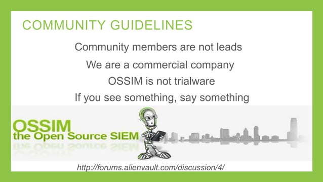 OSSIM User Training: Get Improved Security Visibility with OSSIM | PPT