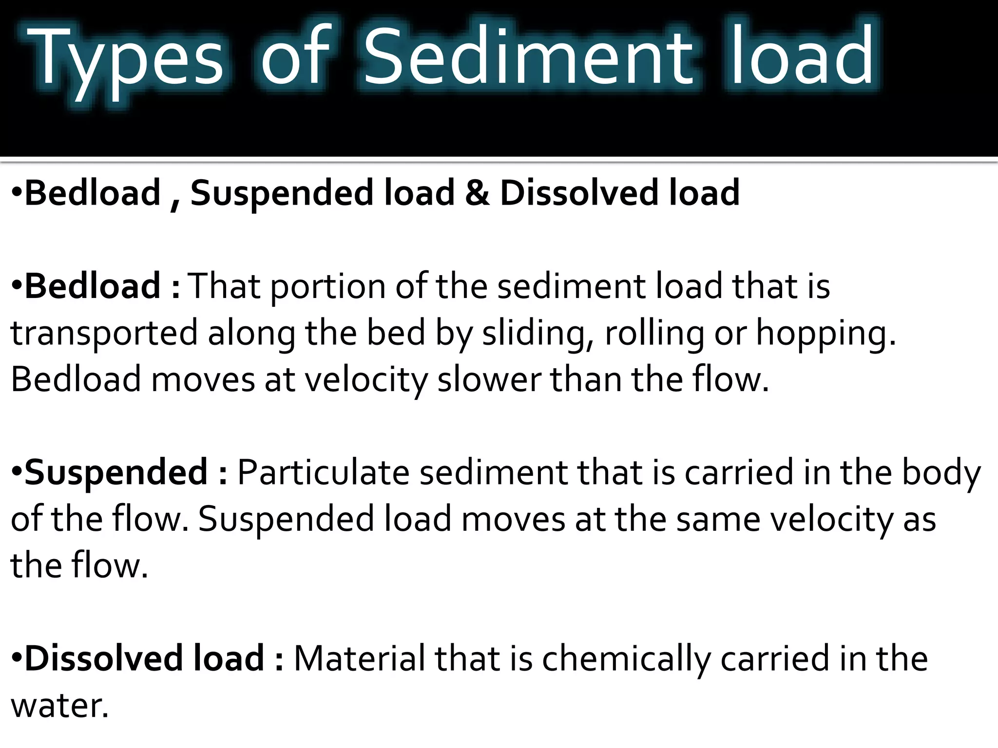 Presentation on Sediments by AVAL | PPTX