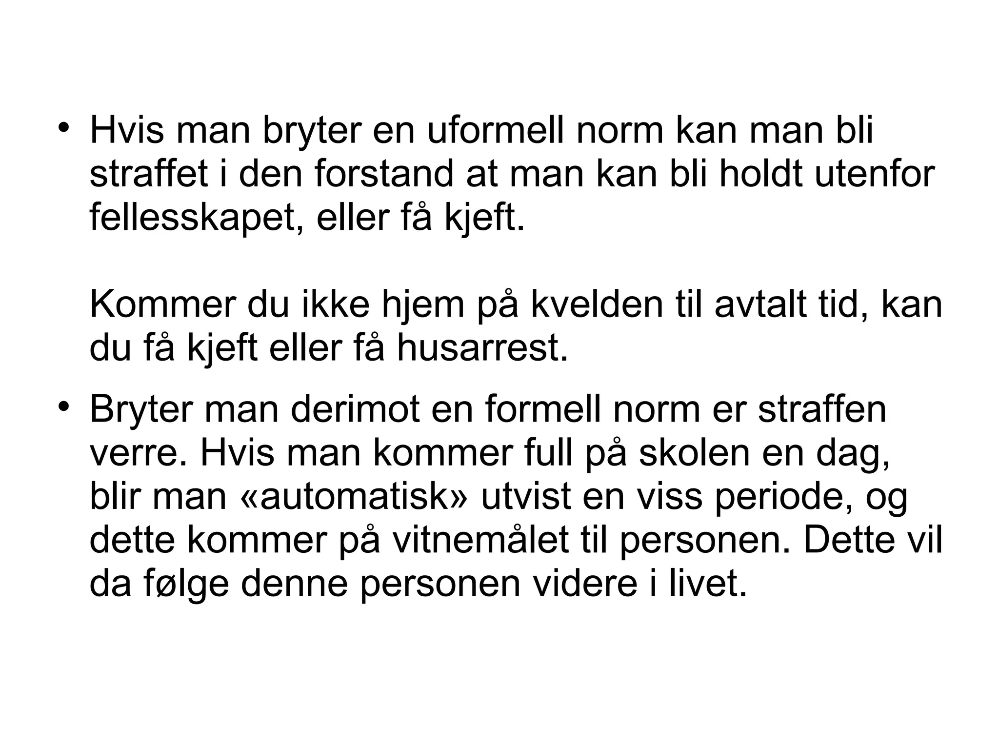 Avvik Fra Normer | PPT