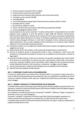 Avviso Anpal per 3000 navigator | PDF