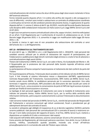 Avviso Anpal per 3000 navigator | PDF