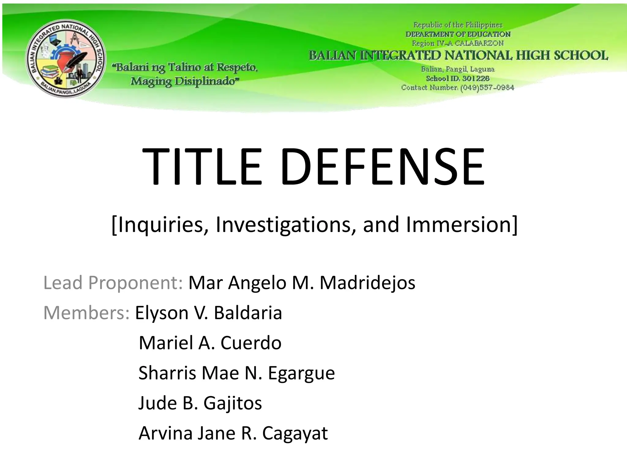TITLE-DEFENSE example Knowledge_Crusaders.pptx