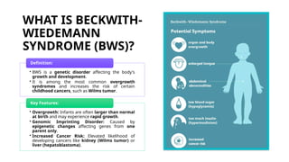 Beckwith Wiedmann Syndrome Genetics PPT General Medicine | PPTX