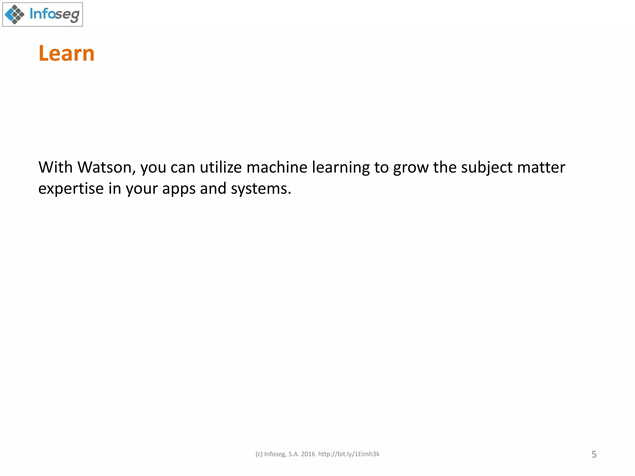 Mind mapping to visualize complex information generated by IBM Watson | PPT