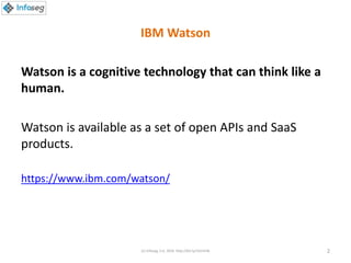 Mind mapping to visualize complex information generated by IBM Watson | PPT
