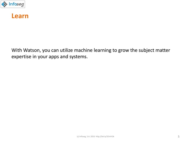 Mind mapping to visualize complex information generated by IBM Watson | PPT