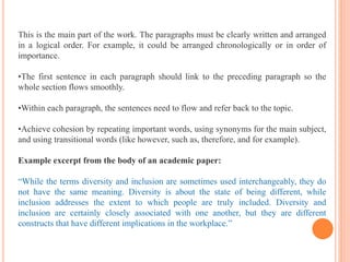 Academic Writing {Aw} | PPTX | Education