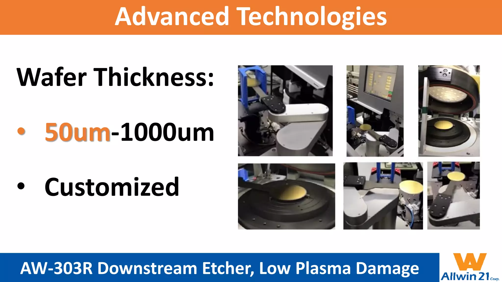 Aw 303 r downstream plasma etcher for low plasma damage | PPT