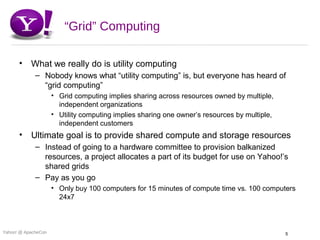 Deploying Grid Services Using Apache Hadoop | PPT