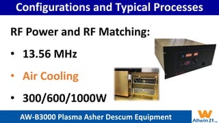 Aw b3000 plasma asher descum clean | PDF