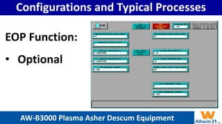 Aw b3000 plasma asher descum clean | PDF