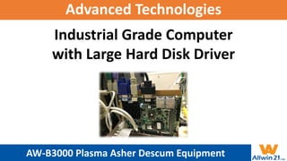 Aw b3000 plasma asher descum clean | PDF