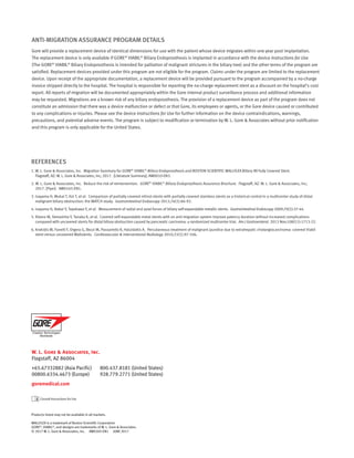 GORE® VIABIL® Short Wire Biliary Endoprosthesis - Product Brochure | PDF