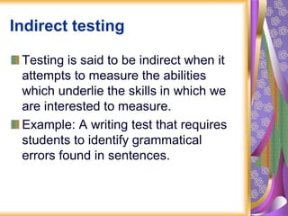 Different Kinds of Test & Testing in Language Teaching.pdf