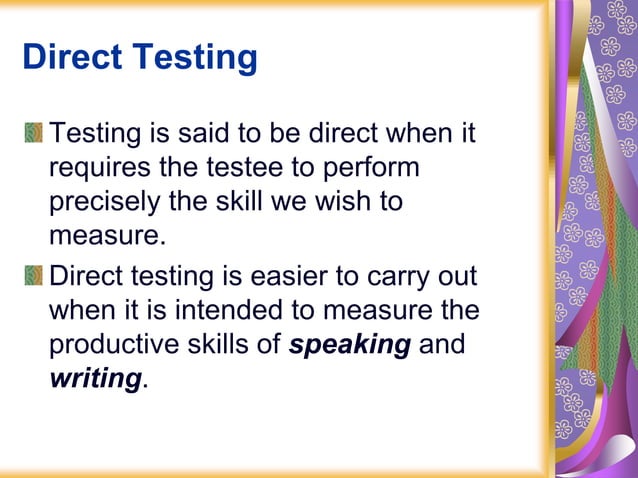 Different Kinds of Test & Testing in Language Teaching.pdf ...