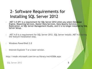 007 sql server-installation | PPT