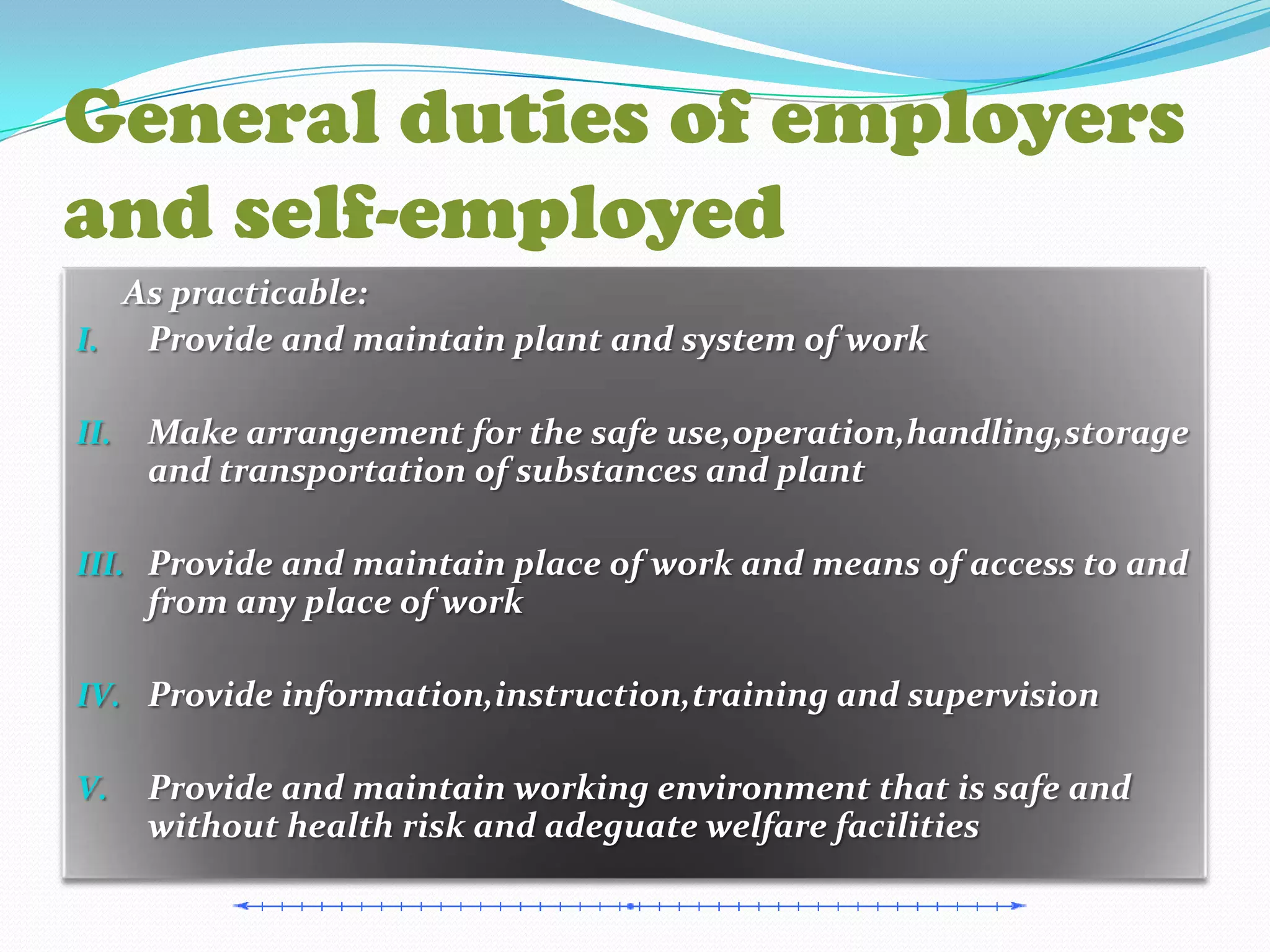 Aw101 occupational safety and health | PPTX | Business | Business and ...