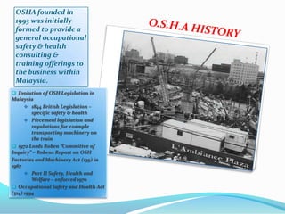 Aw101 occupational safety and health | PPTX | Business | Business and ...