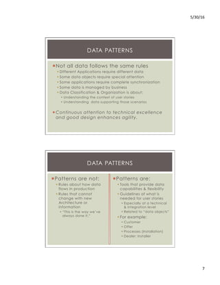 Five Critical Elements for Successful Agile Data Management | PDF