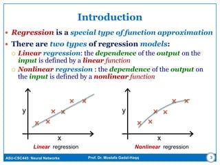 Neural Networks: Model Building Through Linear Regression | PDF