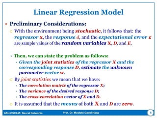 Neural Networks: Model Building Through Linear Regression | PDF