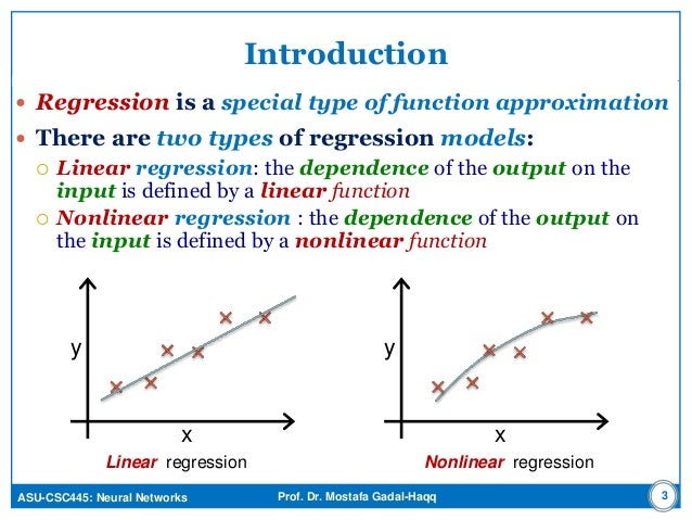 Neural Networks: Model Building Through Linear Regression