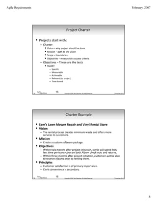 Agile Requirements—From Breadth to Depth | PDF