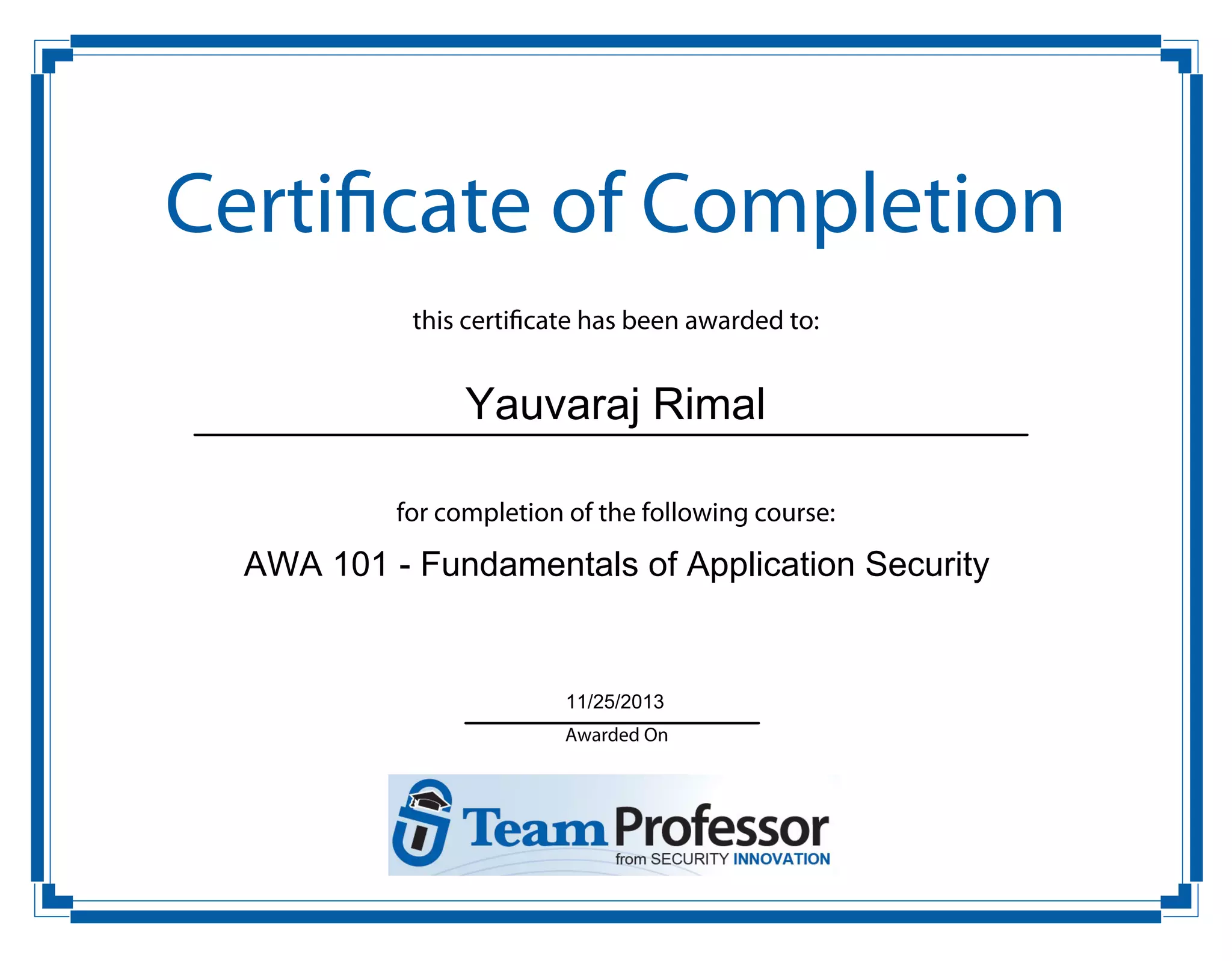 Awa 101 fundamentals of application security | PDF