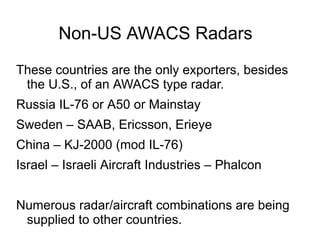 AWACS Radar History | PDF