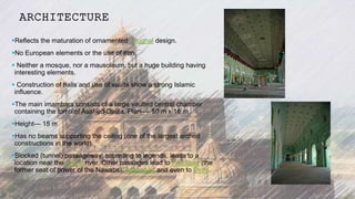 Awadh architecture | PPTX