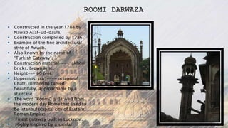 Awadh architecture | PPTX