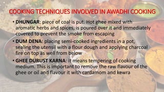 Awadhi cuisine | PPT