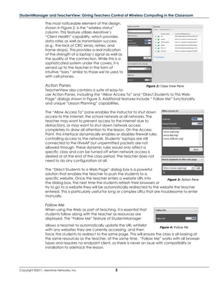 Aerohive - TeacherView and Student Manager | PDF