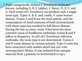 Botulism | PPT